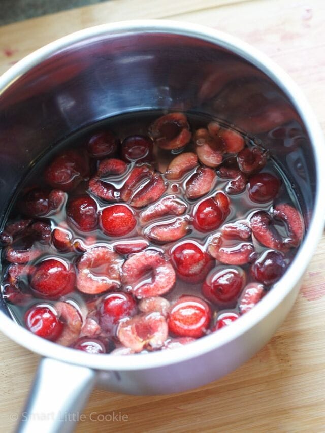 Cherry Simple Syrup - My Dominican Kitchen