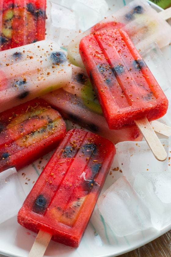 Real Fruit Popsicles with Lemonade - My Dominican Kitchen