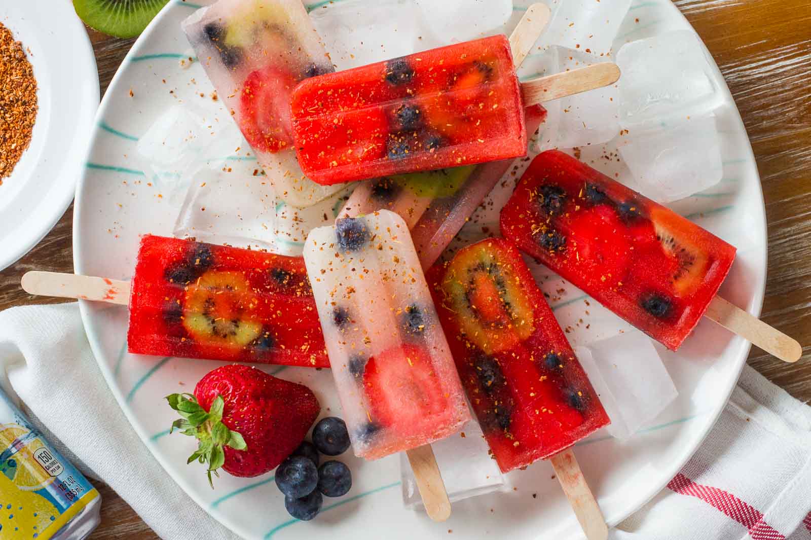 Real Fruit Popsicles with Lemonade - My Dominican Kitchen