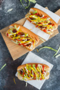 Dominican Style Hot Dogs - My Dominican Kitchen