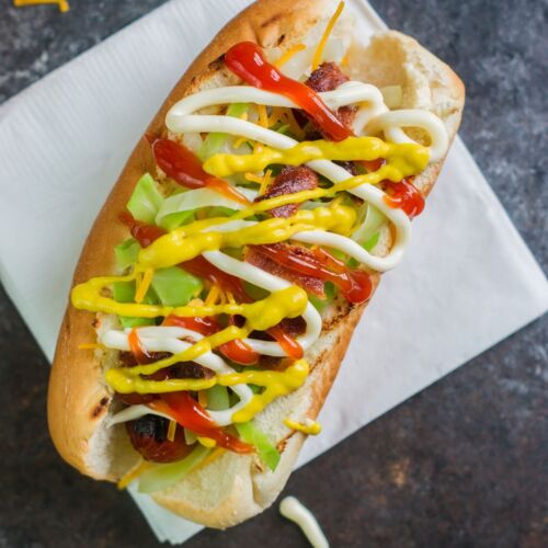 Dominican Style Hot Dogs - My Dominican Kitchen