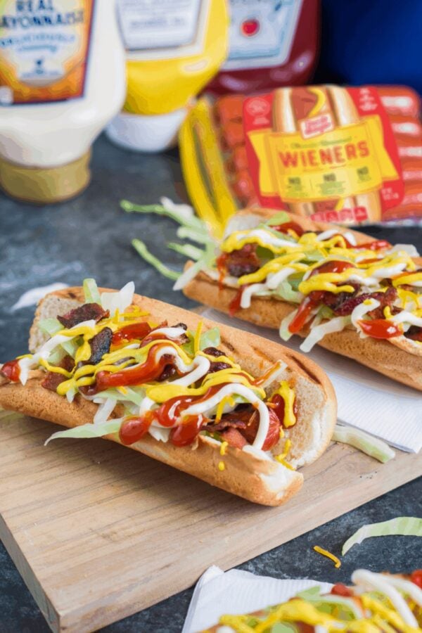 Dominican Style Hot Dogs - My Dominican Kitchen