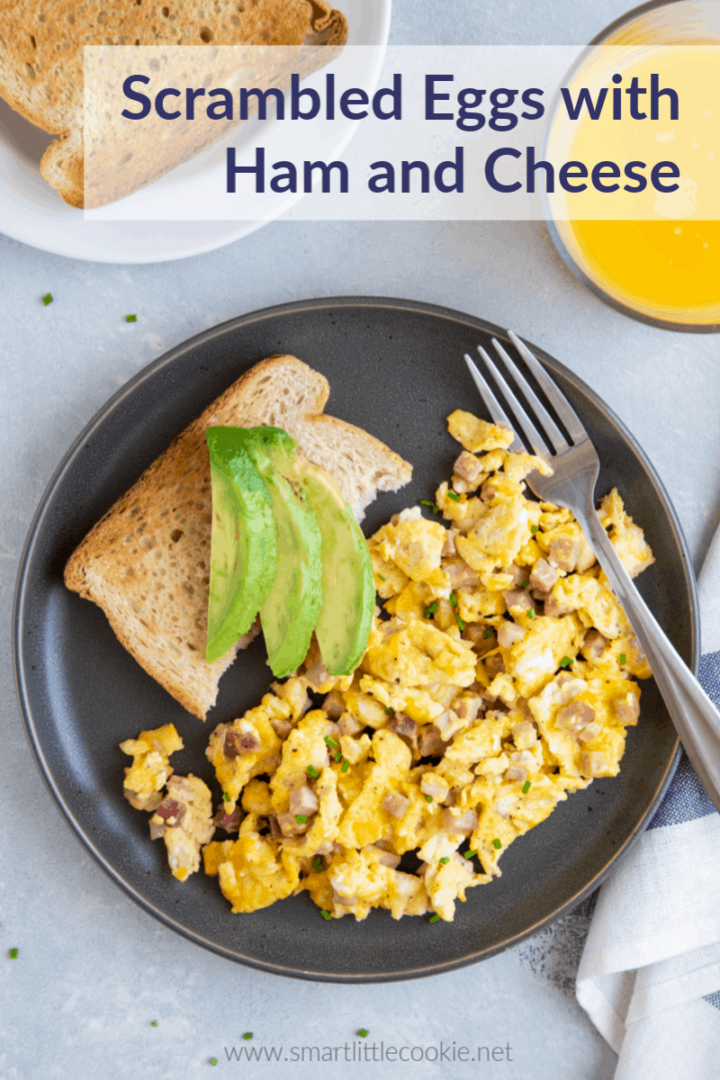 Scrambled Eggs with Ham and Cheese - My Dominican Kitchen