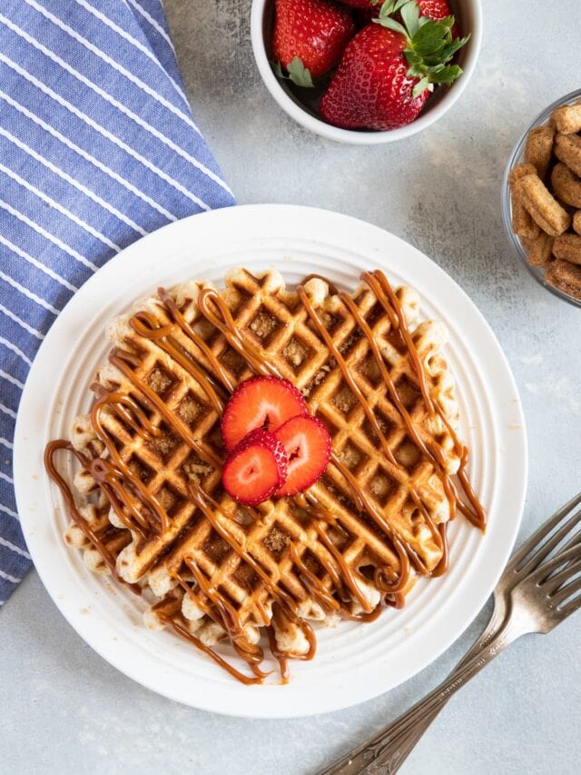 Cinnamon Toast Crunch Churros Waffles: Sweet Morning Fun! - My ...