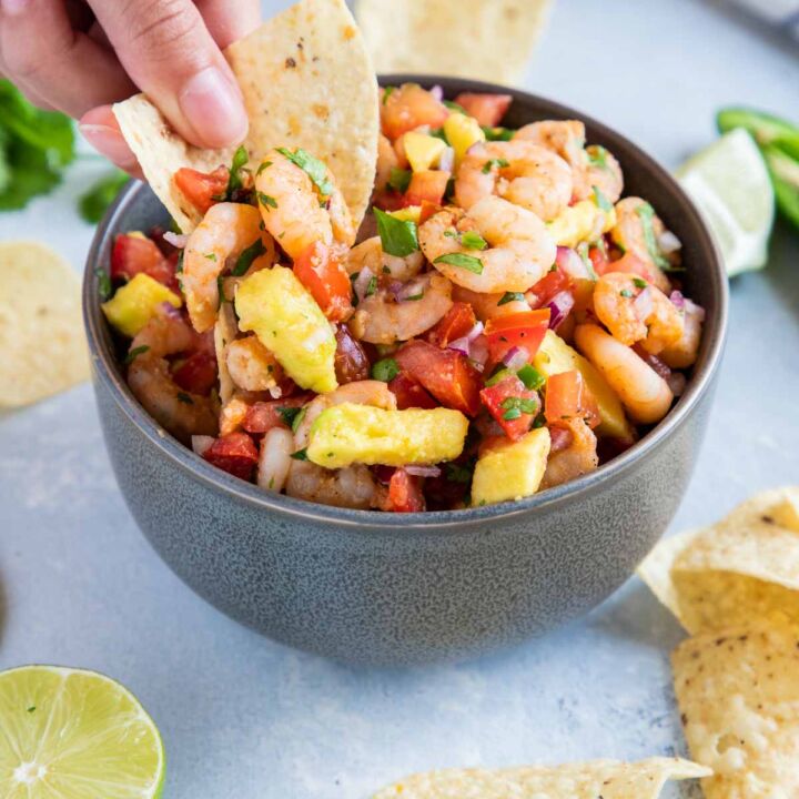 Shrimp Avocado Salsa (Fresh & Easy Recipe) - My Dominican Kitchen