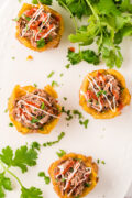 Stuffed Plantain Cups (Tostones Rellenos) - My Dominican Kitchen