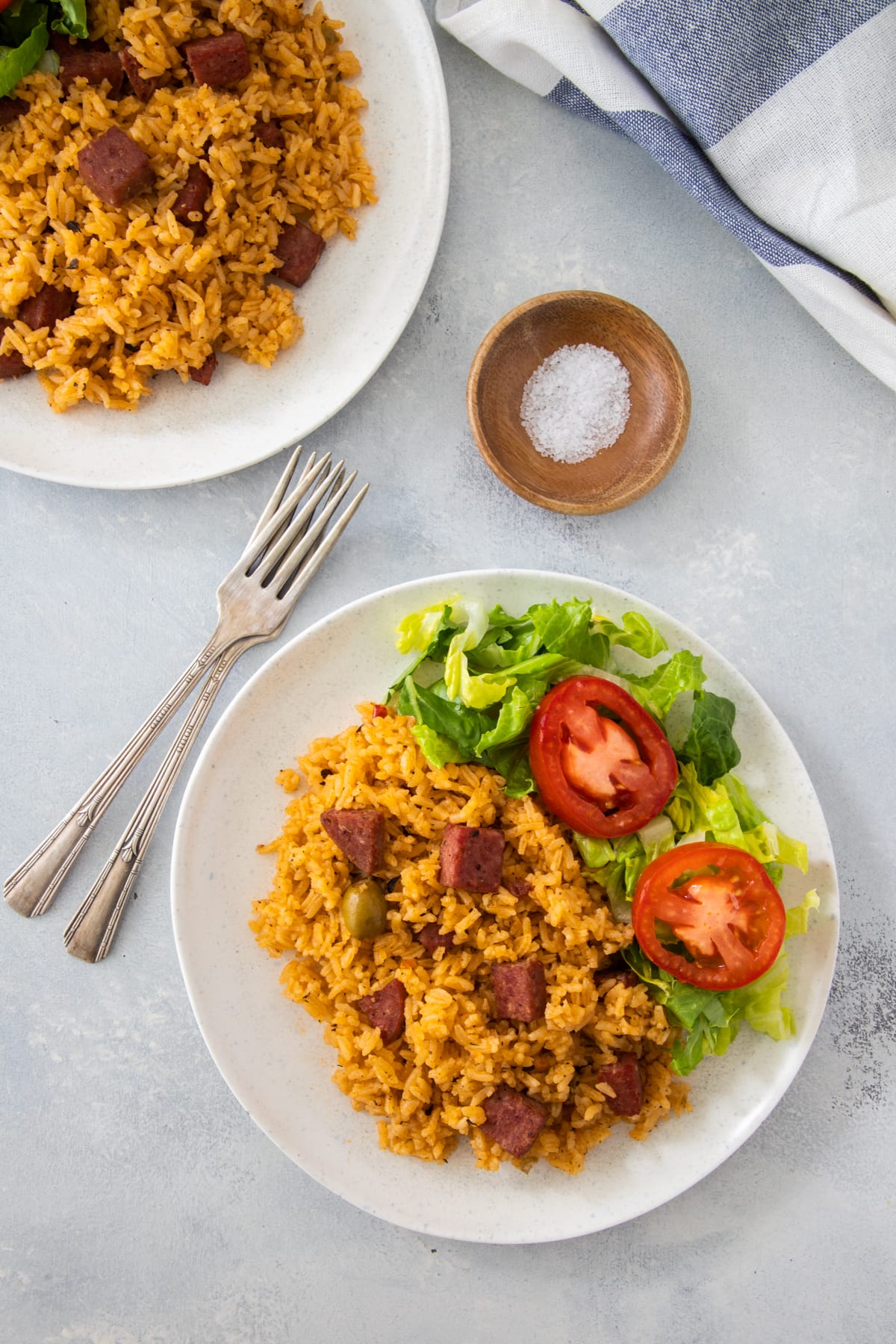 Locrio de Salami (Dominican Rice with Salami) - My Dominican Kitchen