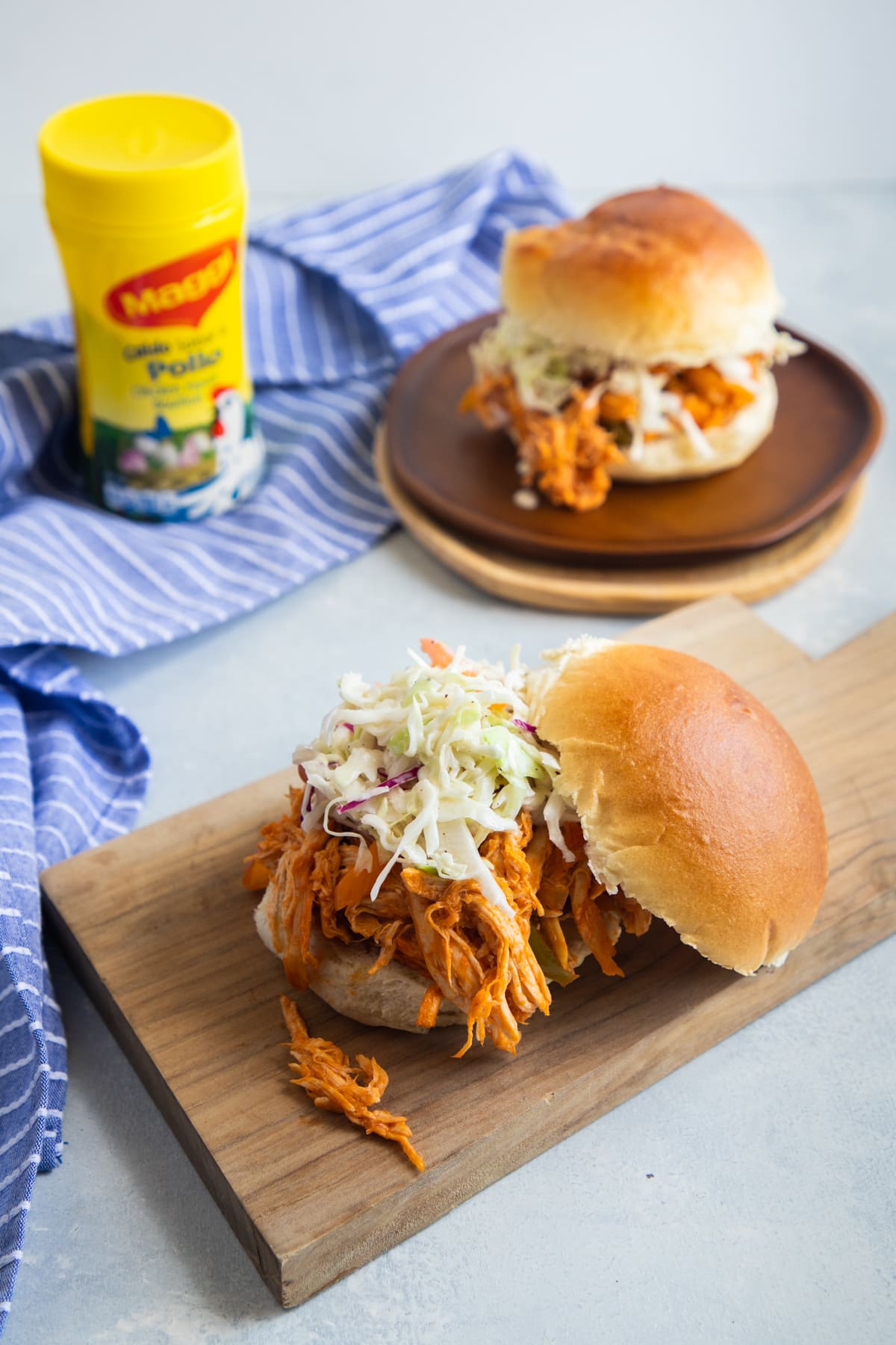 Shredded Rotisserie Chicken Sandwich - My Dominican Kitchen