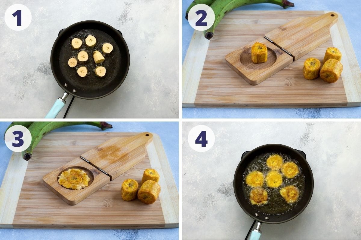 How to Make Perfect Tostones (Fried Green Plantains) - My Dominican Kitchen