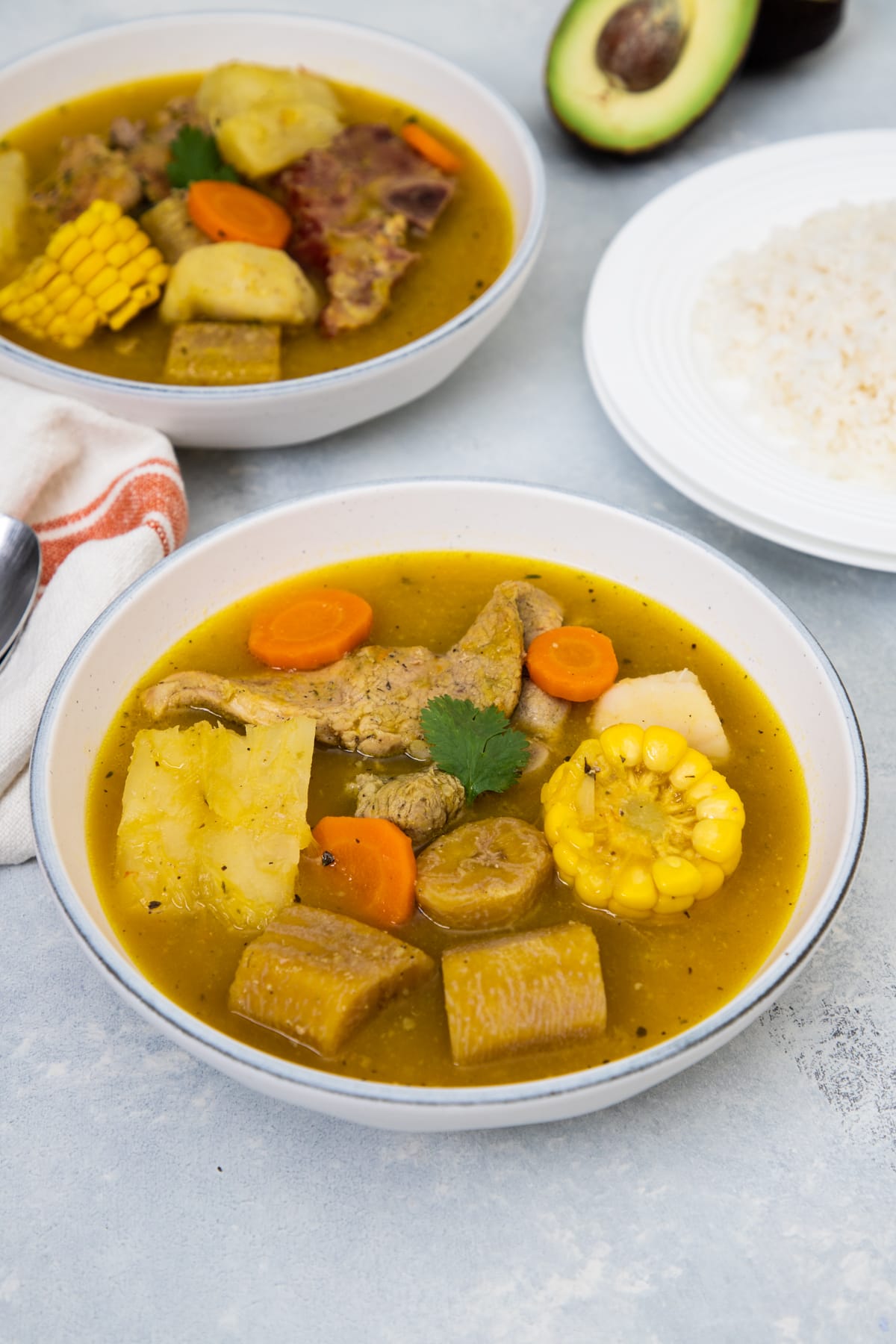 Dominican Sancocho (Caribbean Meat and Vegetable Stew) - My Dominican ...