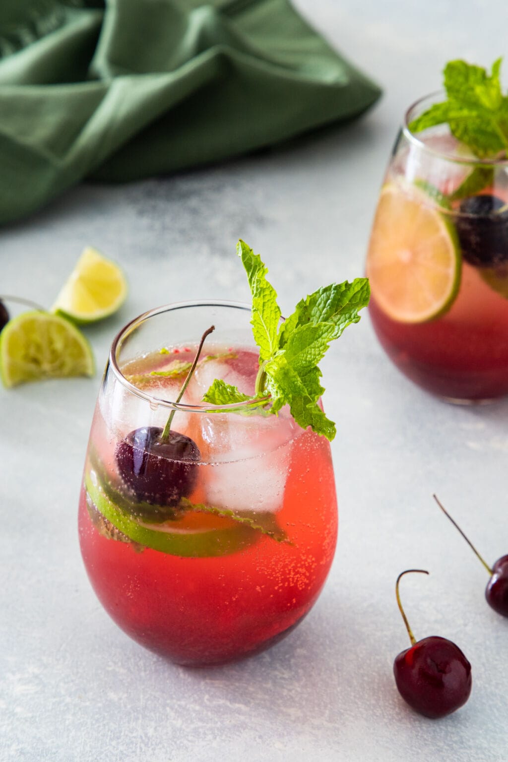 Cherry Mojito - My Dominican Kitchen