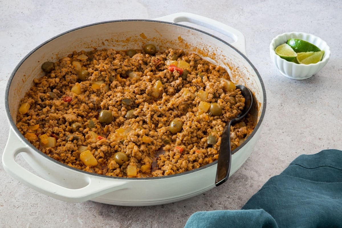 Minced Pork Recipe (Pork Picadillo) - My Dominican Kitchen