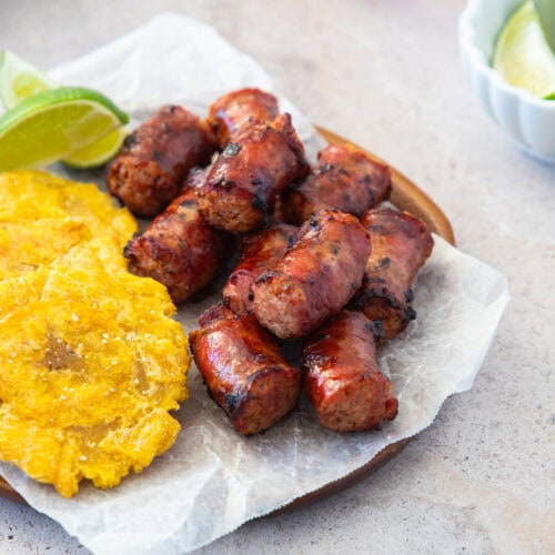 Crispy Longaniza Frita (Fried Dominican Longaniza) in 12 Minutes - My ...