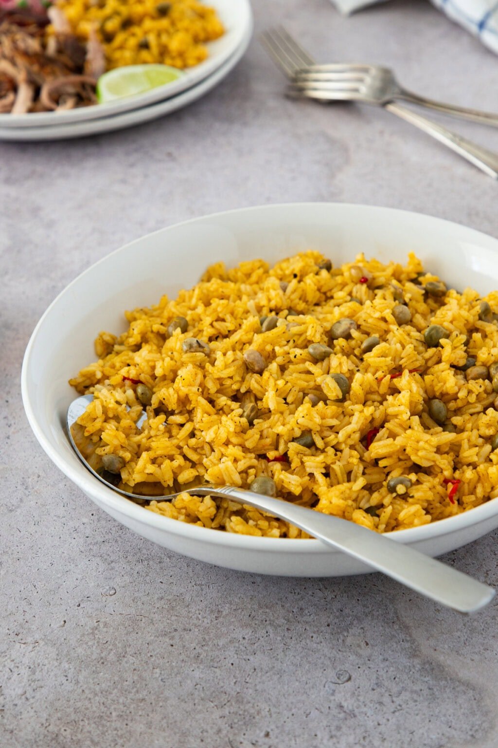 Easy One-Pot Moro de Guandules con Coco (Dominican Coconut Rice with ...